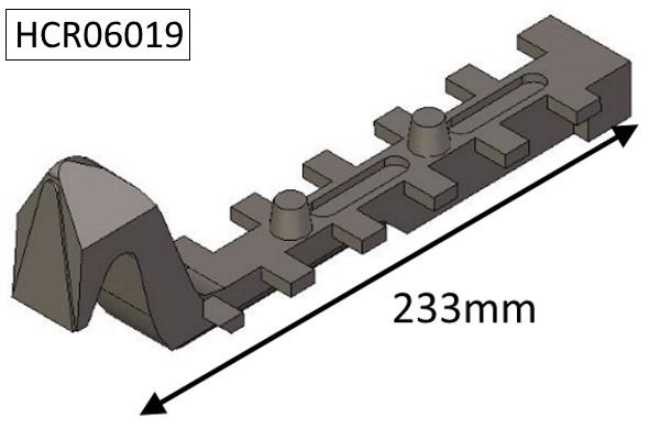 Hunter Kestrel 5 Riddling Upper Grate Bar - HCR06019