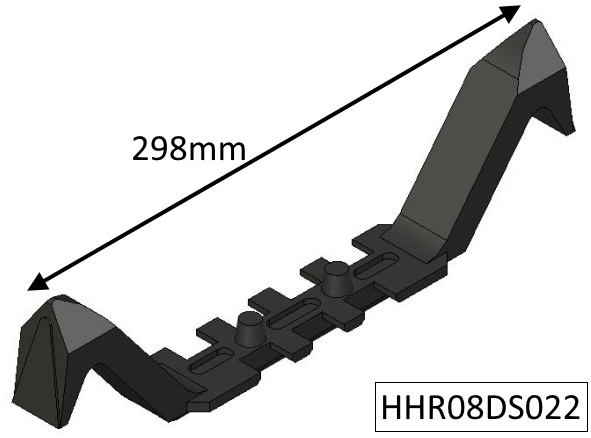 Hunter Herald 8 Double Sided Single Depth Riddling Upper Grate Bar ...