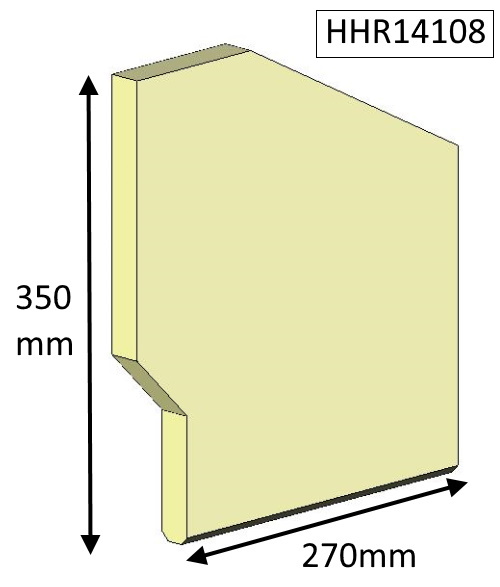 Hunter Herald 14 (CEvII) Side Fire Brick - HHR14108