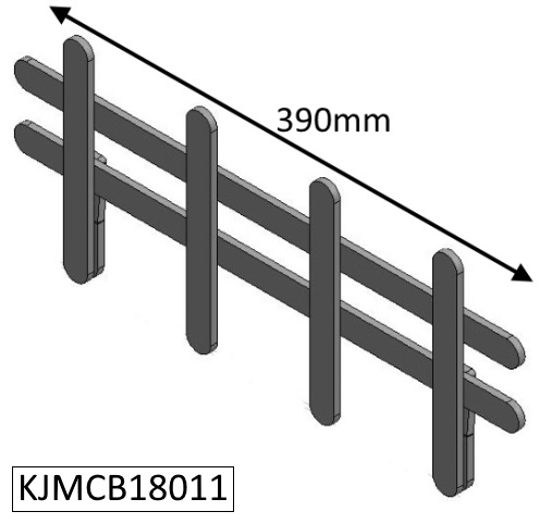 Jetmaster 18" Open Standard 18 Inch Log Retainer - KJMCB18011